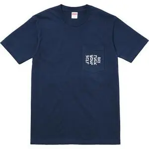 Supreme Go Fuck Yourself Pocket Tee Shirt