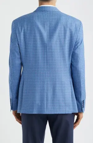 Emporio Armani Shadow Check Virgin Wool Sport Coat