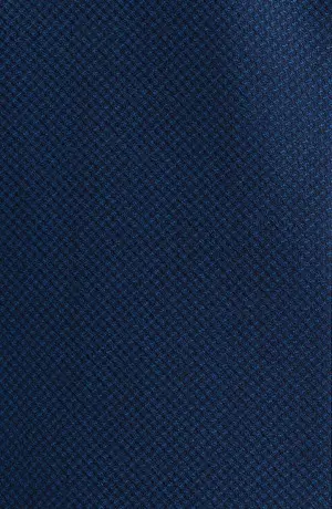 Emporio Armani Navy Textured Virgin Wool Sport Coat