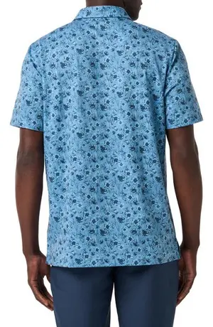 Travis Mathew Featherweight Cottage Print Polo