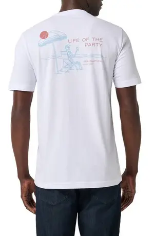 Travis Mathew Dreams To Reality Cotton Graphic T-shirt