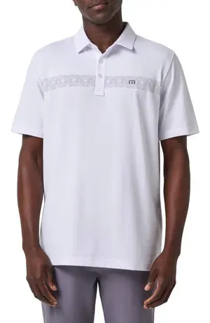 Travis Mathew Performance Jersey Polo - White