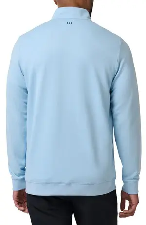 Travis Mathew First Class Menu Quarter Zip Pullover