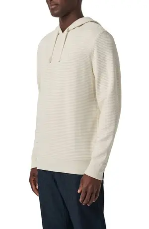 Travis Mathew Thick As Thieves Stripe Hoodie - Birch