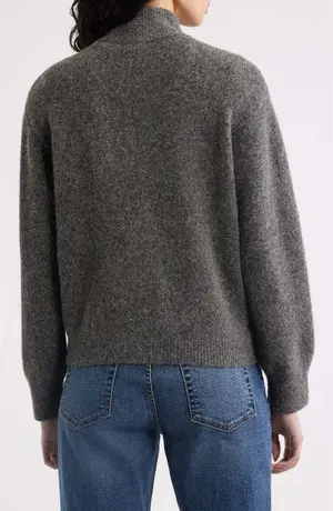 Rails Chloe Argyle Zip Cardigan
