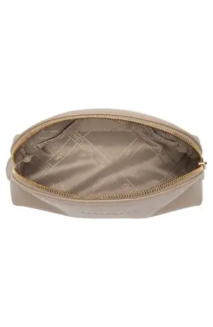 Longchamp Le Foulonné Small Dome Cosmetics Case - Turtle Dove