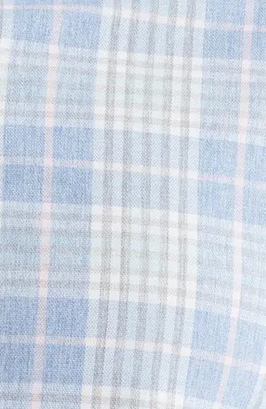 Johnnie-o Mosley Plaid Performance Twill Button-down Shirt