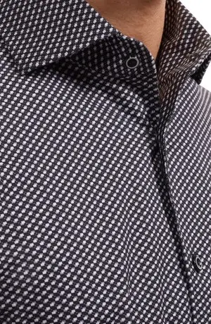Bugatchi Devon Ooohcotton® Microprint Button-up Shirt