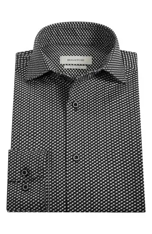 Bugatchi Devon Ooohcotton® Microprint Button-up Shirt