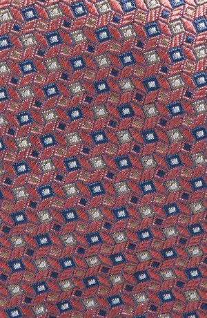 Canali Neat Silk Tie