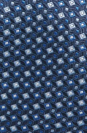 Canali Neat Silk Tie