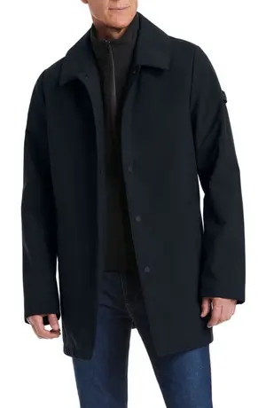 Vince Camuto Longline Jacket With Bib - Oxford