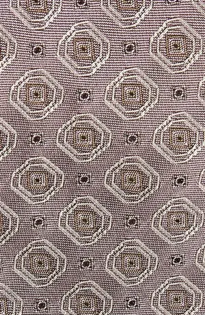 BOSS Medallion Silk Neck Tie - Med Pink