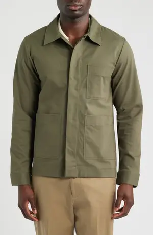 Nn07 Gabe 1920 Organic Cotton Jacket - Capers