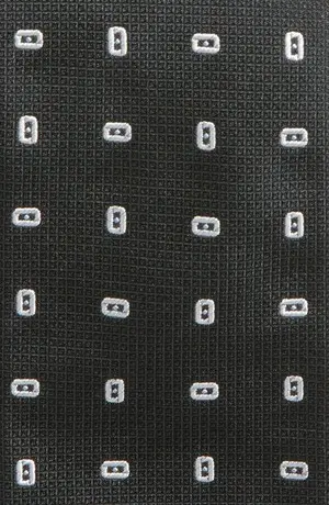 BOSS Embroidered Silk Tie