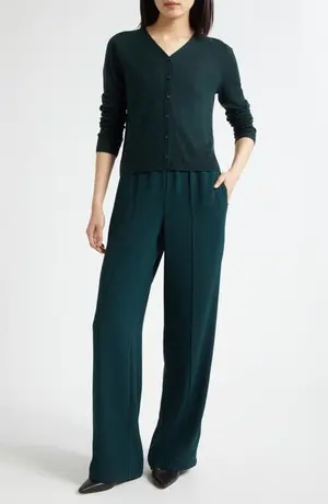 Vince Wool V-neck Cardigan - Juniper