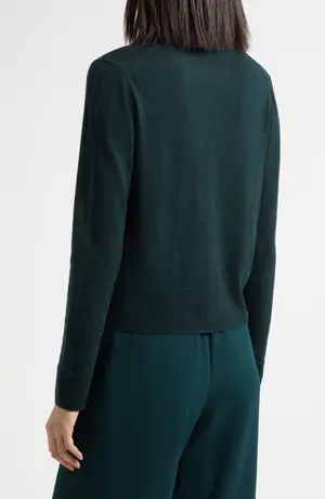 Vince Wool V-neck Cardigan - Juniper