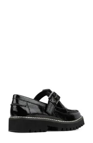 DONALD PLINER Helaina Mary Jane Loafer - Black