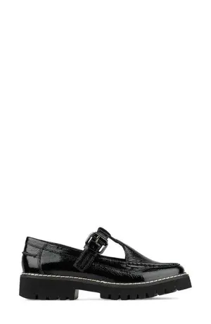 DONALD PLINER Helaina Mary Jane Loafer - Black