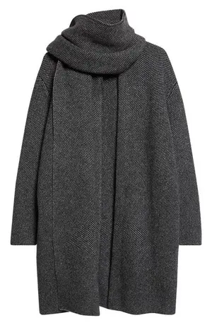 Vince Drape Sweater Coat