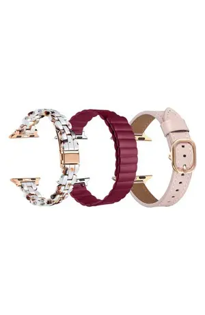 POSH TECH Assorted 3-pack Apple Watch® Watchbands