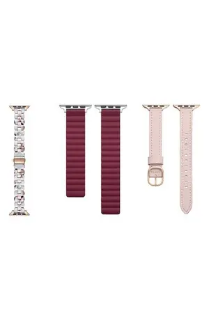 POSH TECH Assorted 3-pack Apple Watch® Watchbands