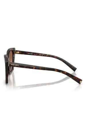 Prada 54mm Gradient Square Sunglasses