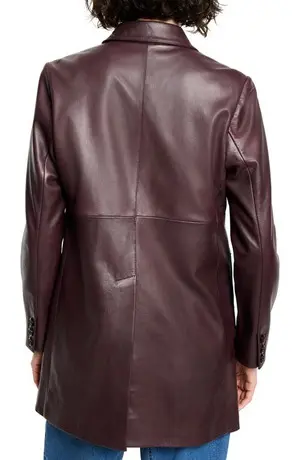 NIC+ZOE Leather Car Coat