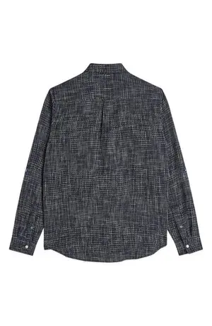 Scotch & Soda Woven Waffle Button-up Shirt