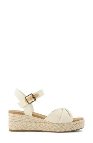 Toms Kinsley Espadrille Wedge Sandal - Natural
