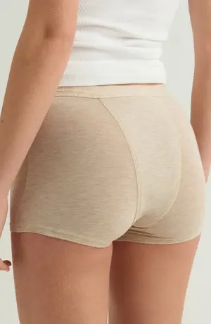 SAALT Period & Leakproof Super Absorbency Stretch Cotton Sleep Shorts