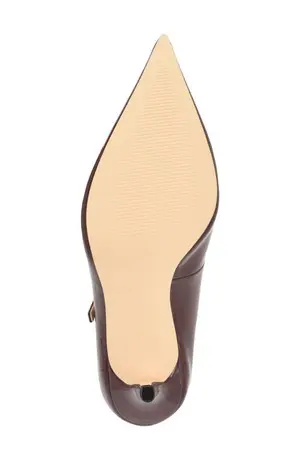 Nine West Gorjus Pointed Toe Pump - Dark Red