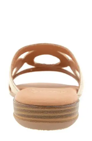 Andre Assous Nora Slide Sandal - Platino