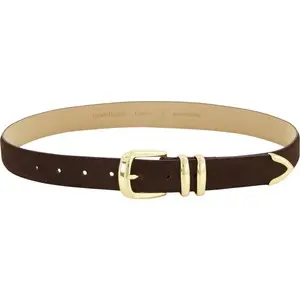 FAVORITE DAUGHTER The Jordan Suede Belt - Cordovan