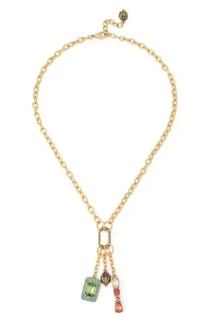 Kurt Geiger Stone Eagle Charm Necklace