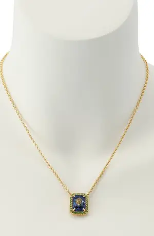 Kurt Geiger Short Pendant Necklace - Blue