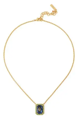 Kurt Geiger Short Pendant Necklace - Blue