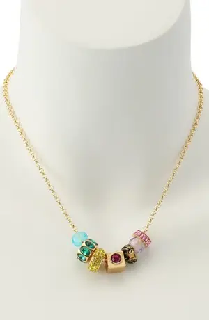 Kurt Geiger Mixed Charm Necklace