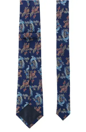 Trafalgar Birds Of Prosperity Silk Neck Tie