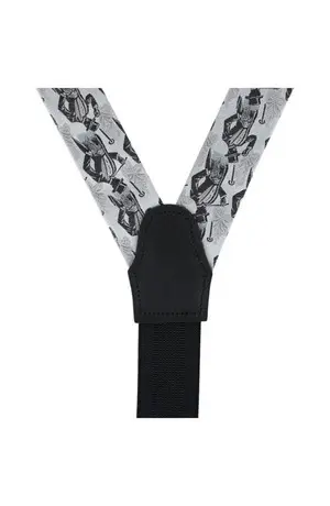 Trafalgar Ambrose Dapper Nights Silk Suspenders