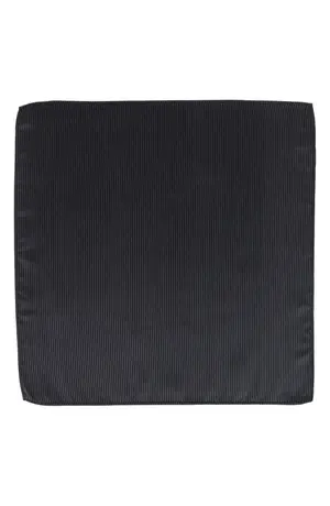 Trafalgar Leyton Stripe Silk Pocket Square