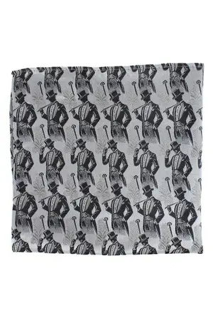 Trafalgar Ambrose Silk Pocket Square