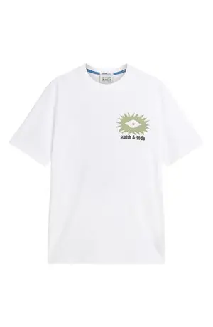 Scotch & Soda Relaxed Fit Cotton Graphic T-shirt