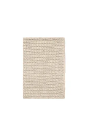 Brunello Cucinelli Cashmere And Silk Dazzling Rib Knit Neck Warmer - Beige