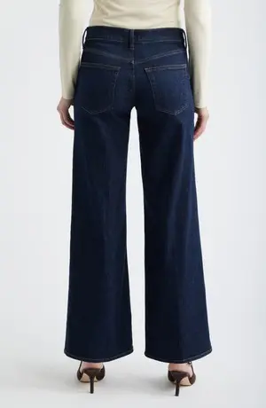 FRAME Le Slim Palazzo Low Rise Wide Leg Jeans - Lyra