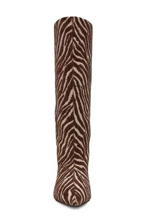 Steve Madden Brax Pointed Toe Boot - Zebra