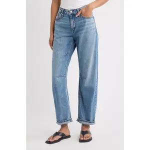 Rag & Bone Featherweight Stevie Mid Rise Tapered Jeans