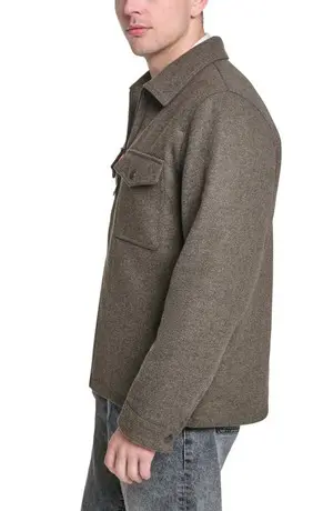 LEVI'S Zip Front Shacket - Olive