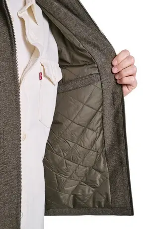 LEVI'S Zip Front Shacket - Olive