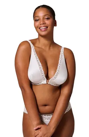 Simone Perele Symphonie Triangle Bralette - Ivory